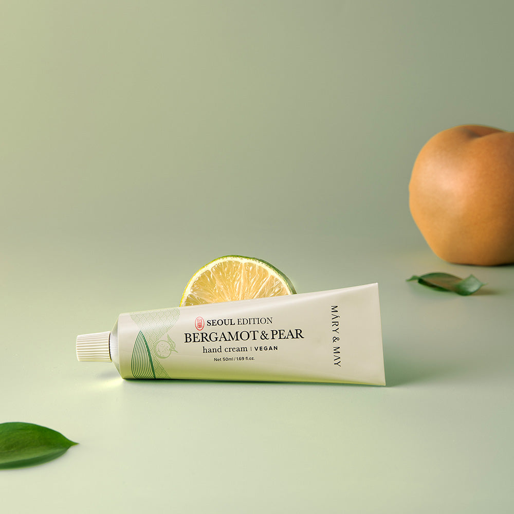[Mary&May] Seoul Edition BERGAMOT & PEAR Hand Cream 50ml – Korean Beautify